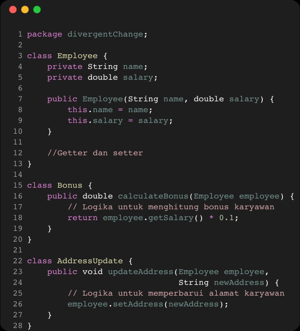 The Change Preventer